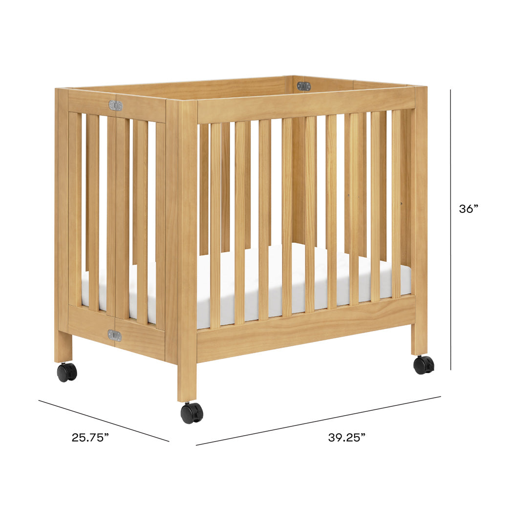 Babyletto Origami Mini Crib | Modern Nursery