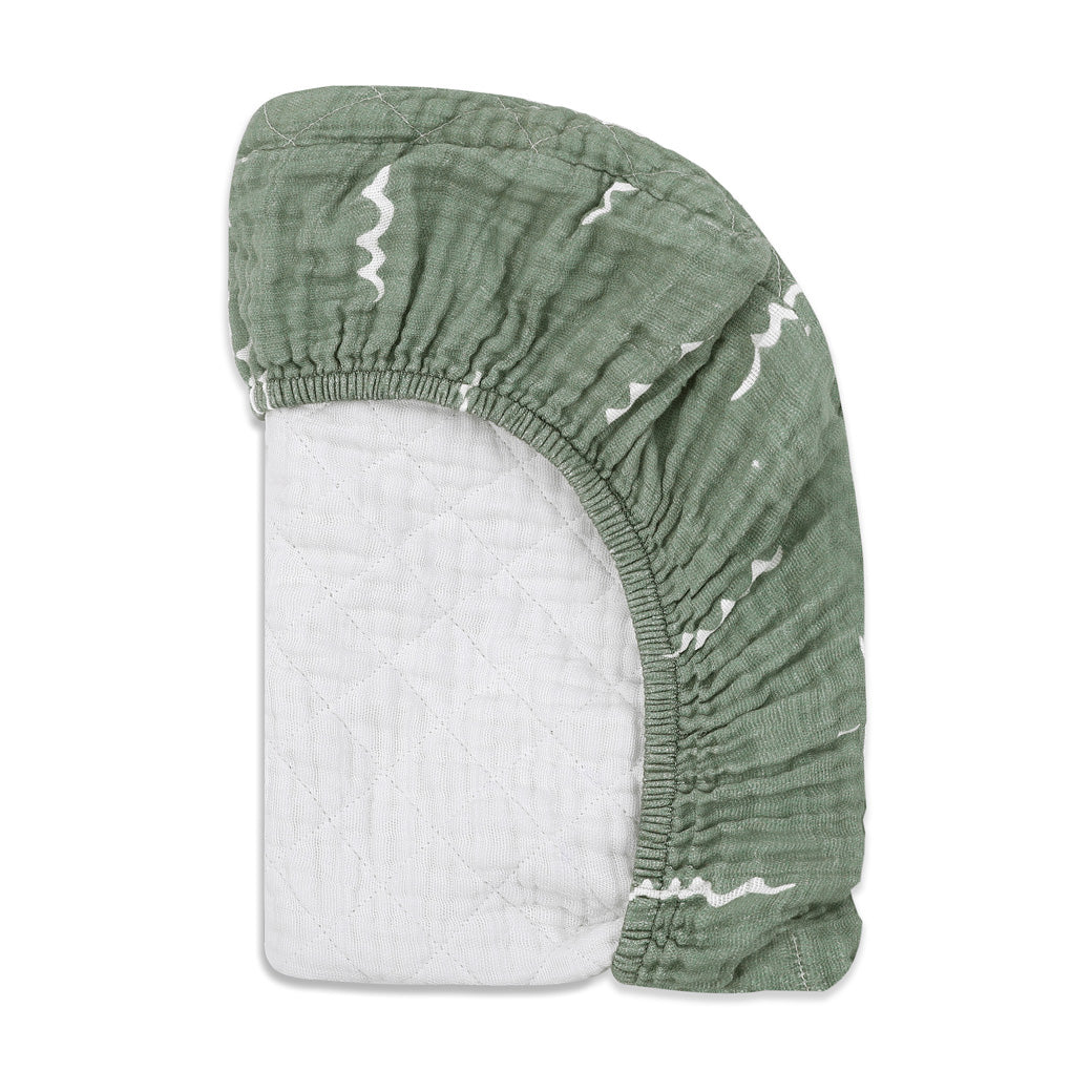 Babyletto Quilted Changing Pad Cover In GOTS Certified Organic Muslin ...