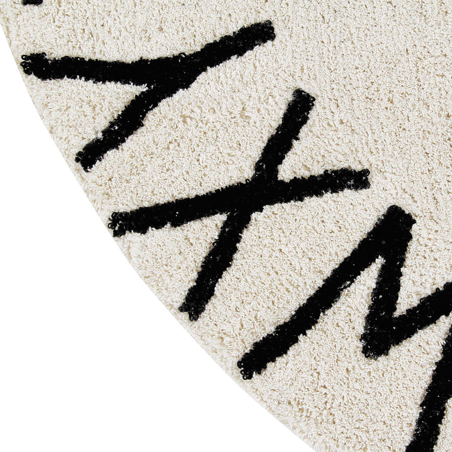 Lorena Canals ABC Round Washable Rug | Modern Nursery™