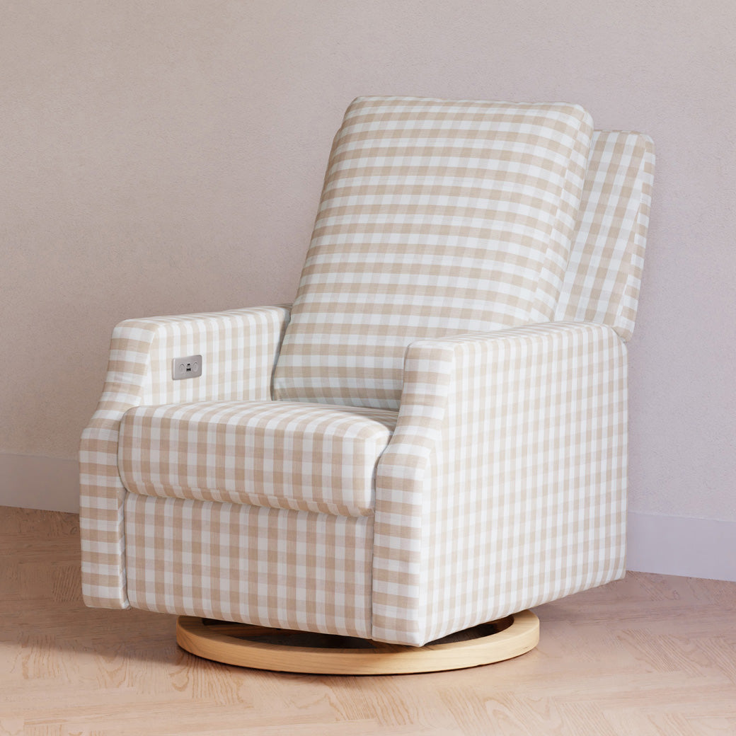 Namesake Crewe Electronic Recliner & Swivel Glider | Modern Nursery