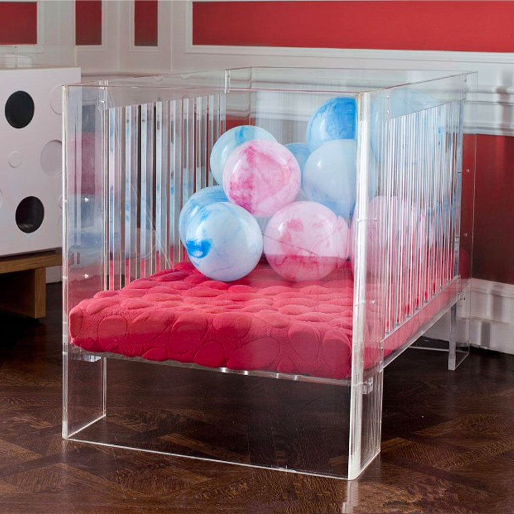 Nursery Works Vetro Acrylic Crib | Modern Nursery