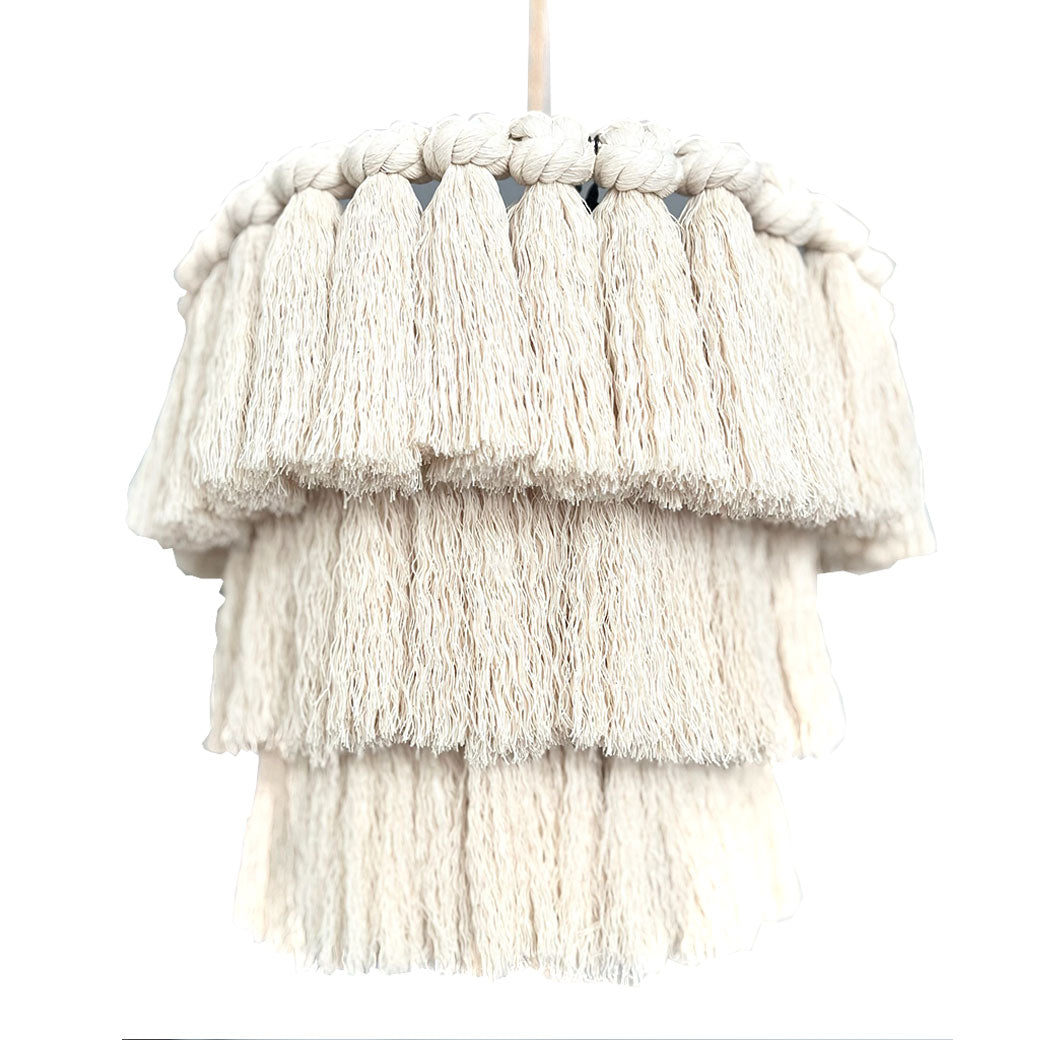 Okanagan Boho Handmade Fringe Light Fixture | Modern Nursery™