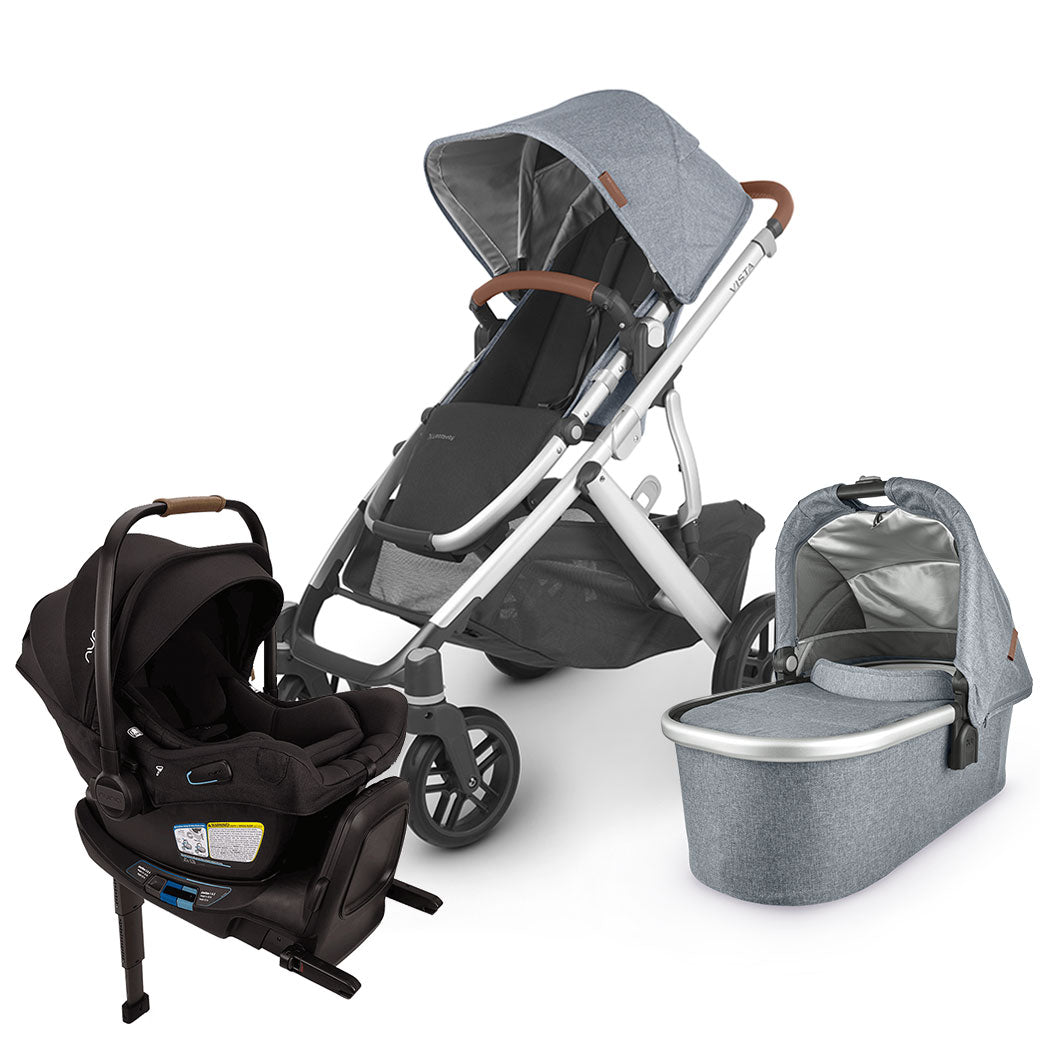 UPPAbaby Vista V2 + Nuna PIPA Series Travel System | Modern Nursery