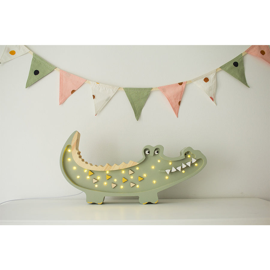 Little Lights Crocodile Lamp | Modern Nursery™