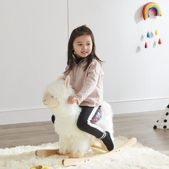 Wonder & Wise Alpaca Rocker | Modern Nursery